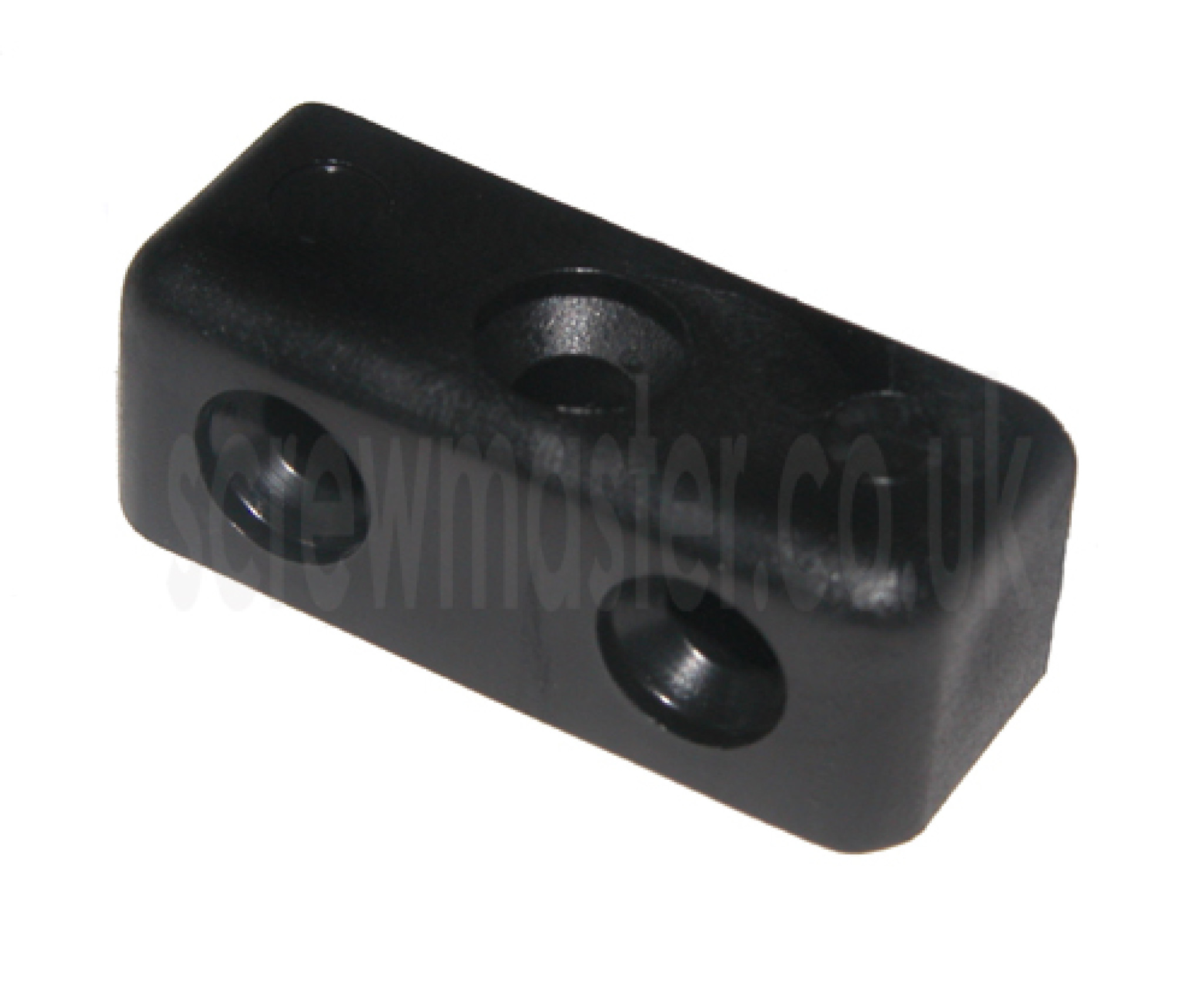 10 Black Modesty Blocks for joining sheet materials and fitting modesty ...